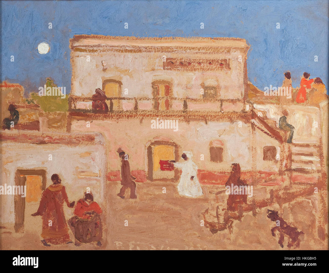 Pedro Figari La primera disputa Stock Photo - Alamy
