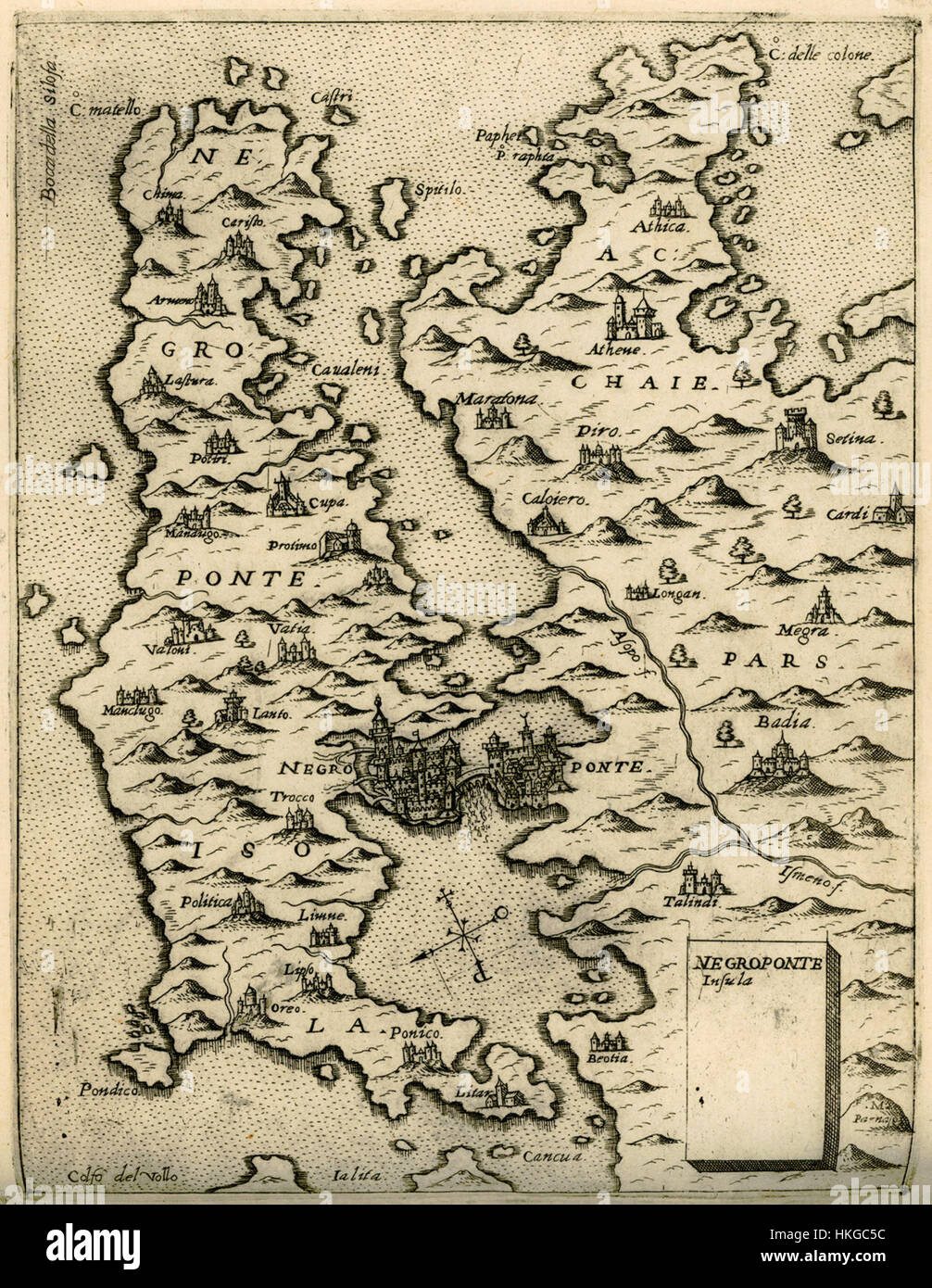 A map by Giovanni Francesco Camocio, created in 1574, depicting the ...