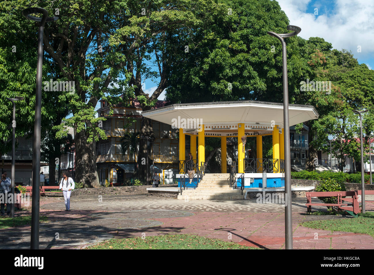 bandstand in park Stock Photo - Alamy