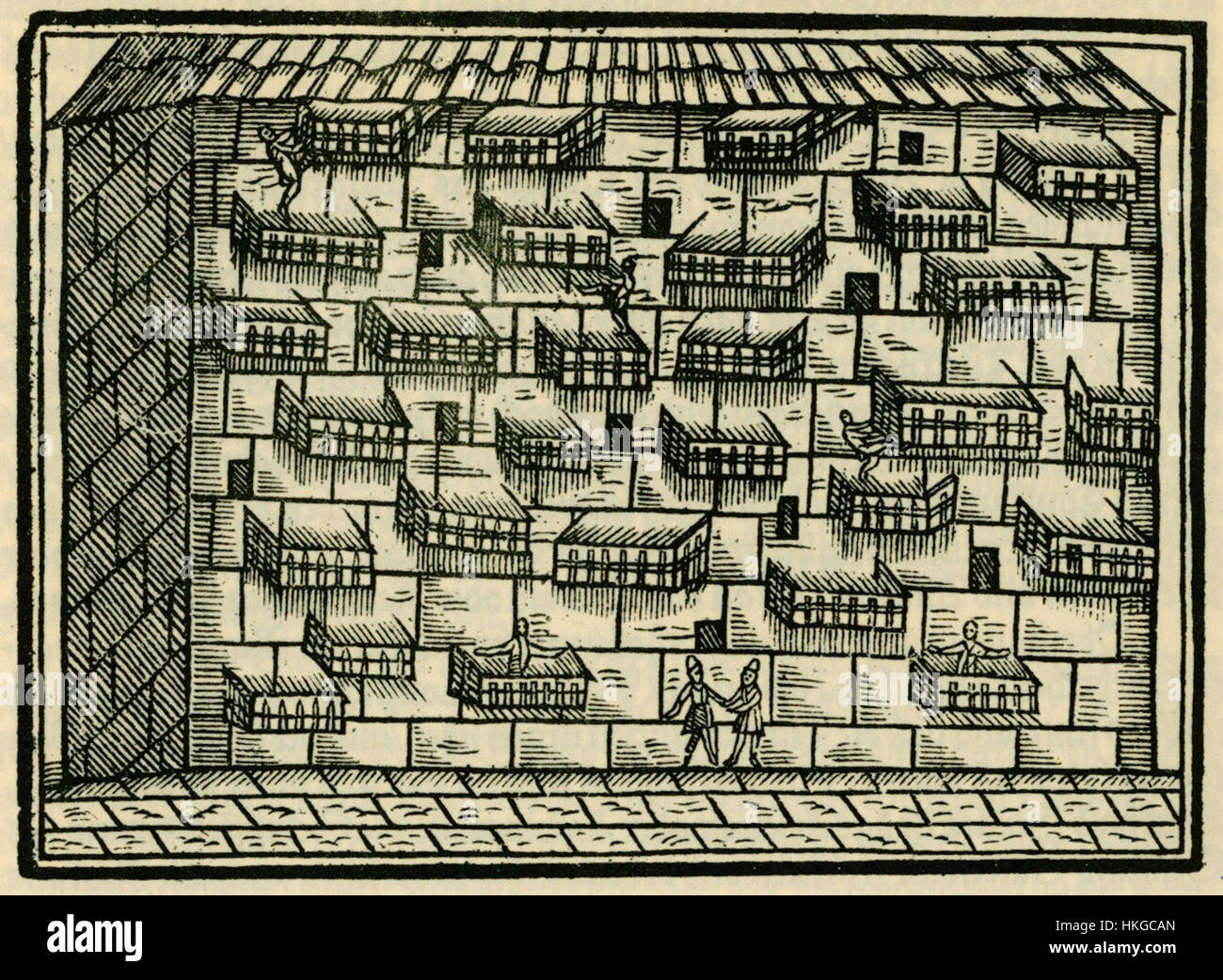 This 17th century piece depicts historical and cultural themes of ...
