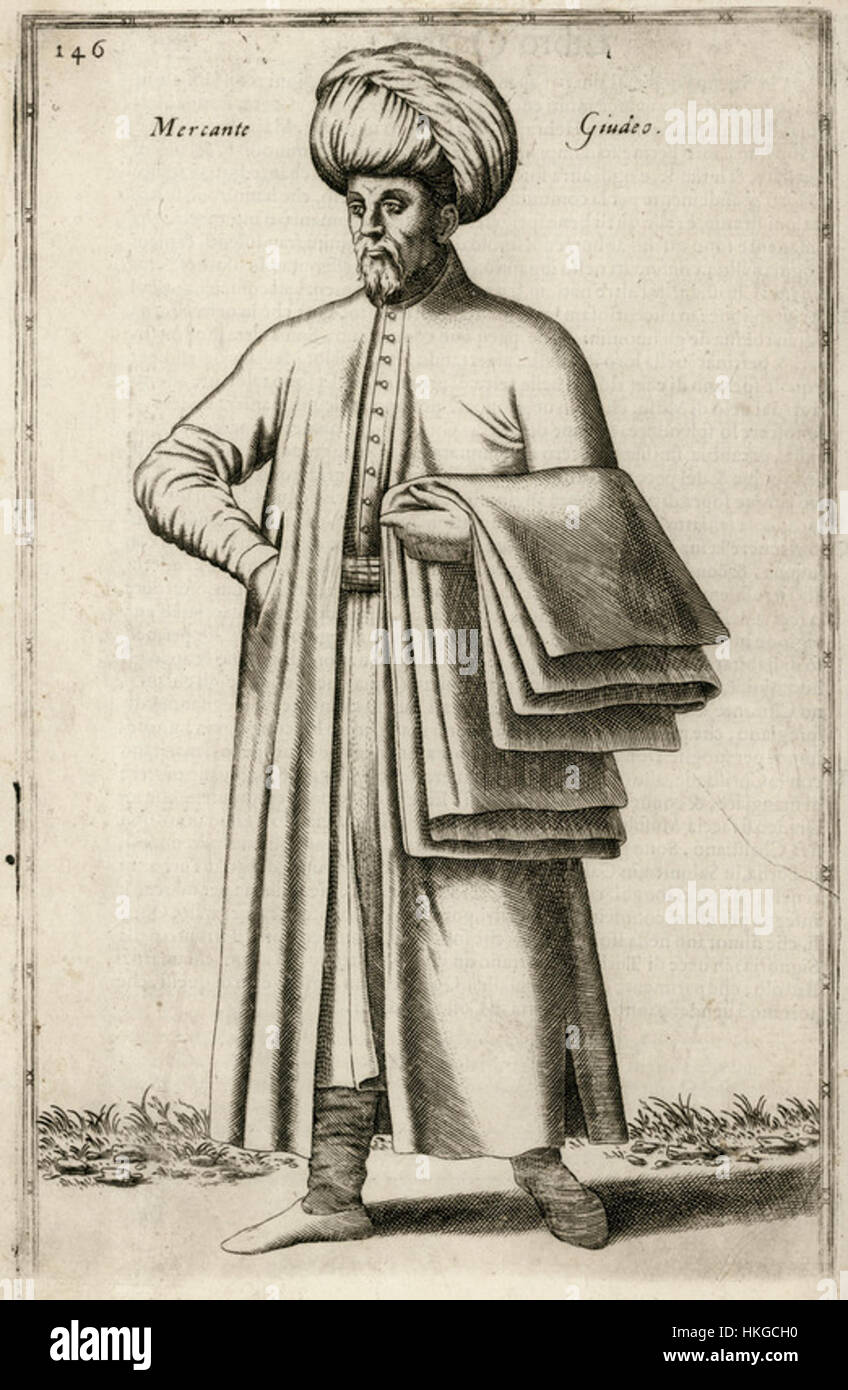 A historical portrait of Nicolay Nicolas De, a Jewish merchant from the ...