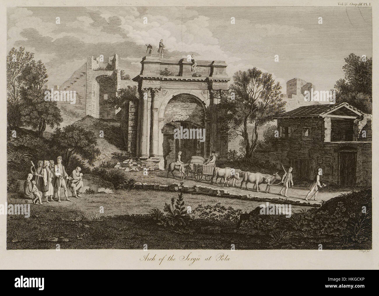 This drawing from 1816 by Stuart James & Nicholas Revett depicts the ...