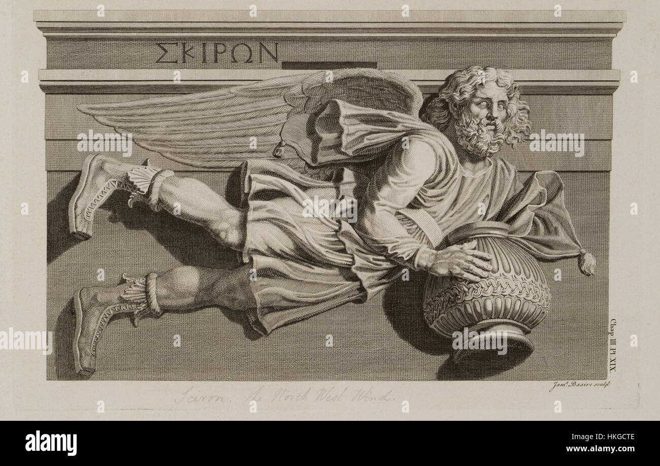 This 1762 work by Stuart James & Nicholas Revett illustrates Sciron ...