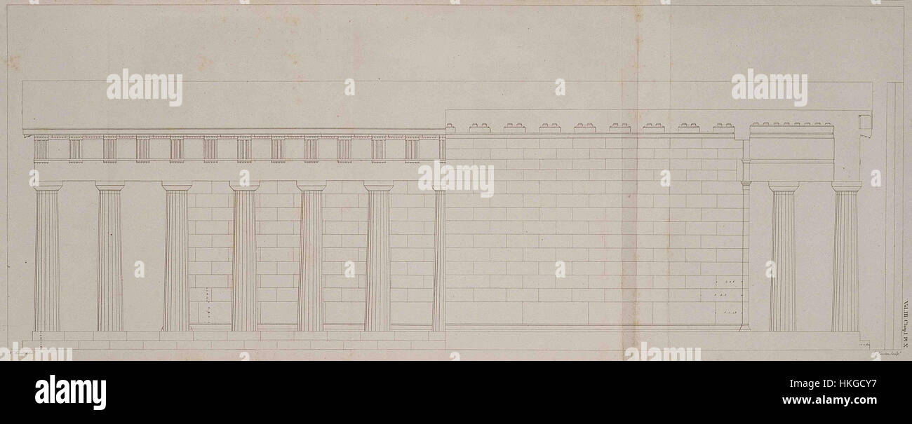 Neoclassical architecture drawing hi-res stock photography and images ...