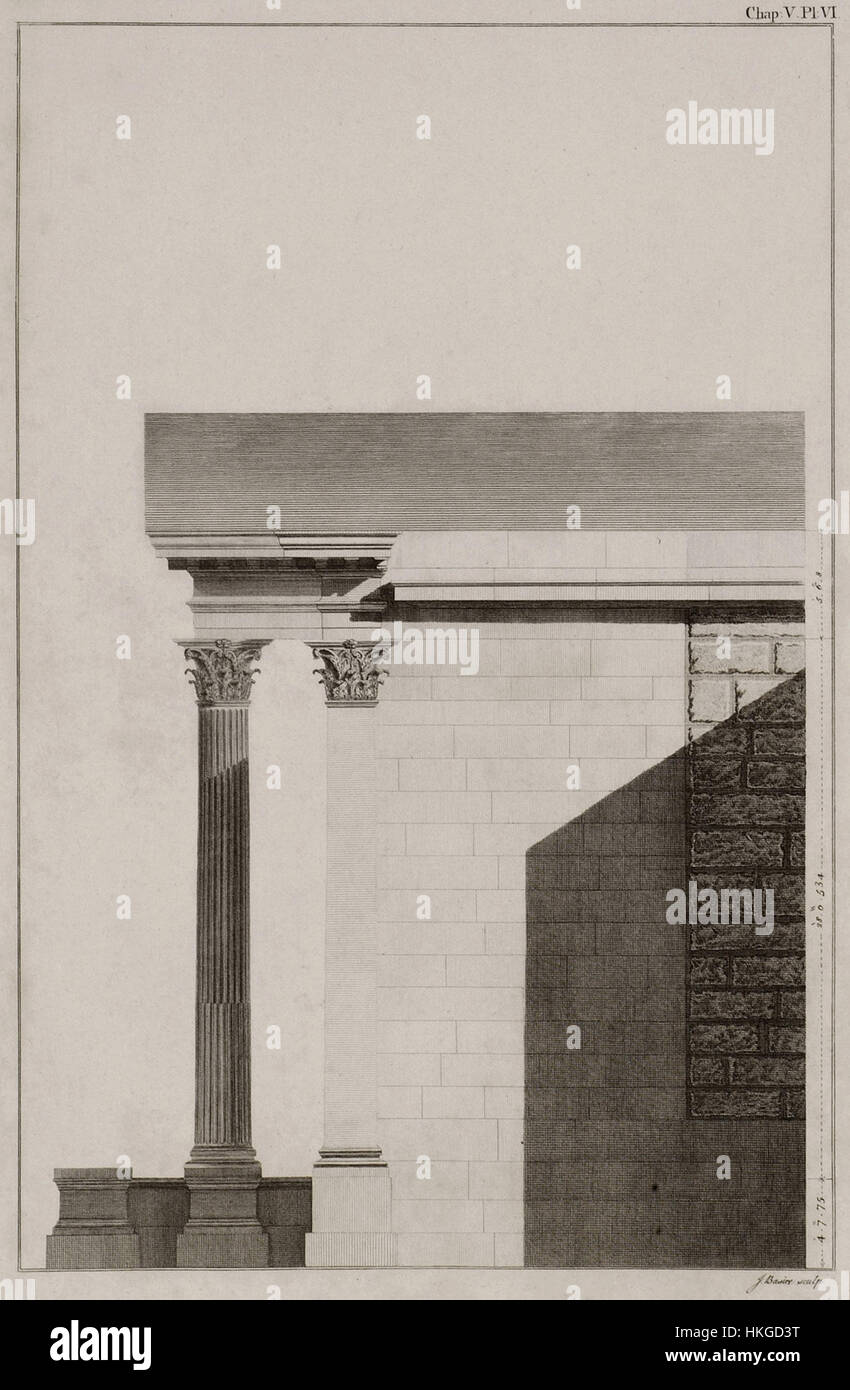 Neoclassical architecture drawing hi-res stock photography and images ...