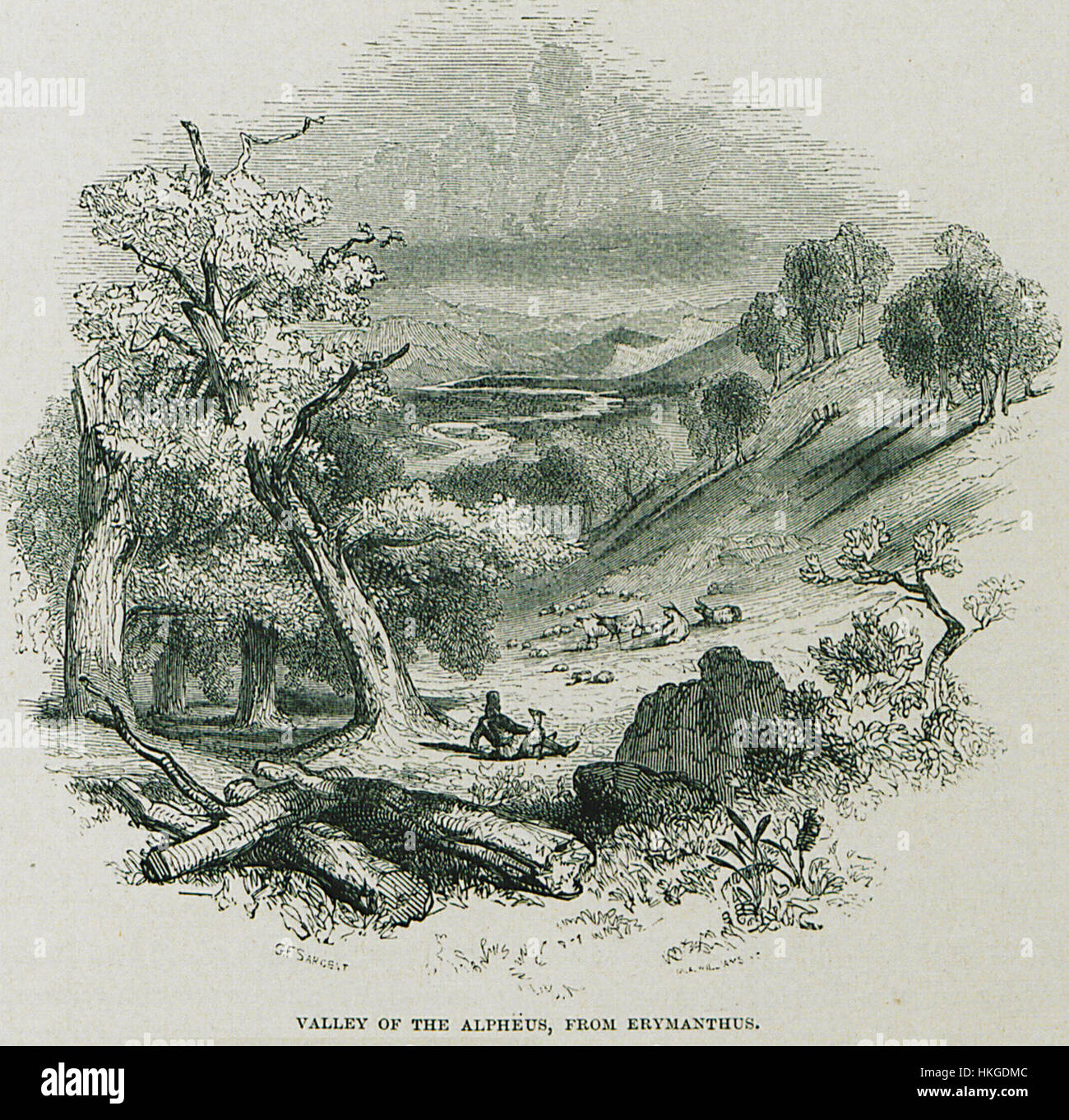 This painting by Christopher Wordsworth depicts the tranquil beauty of ...