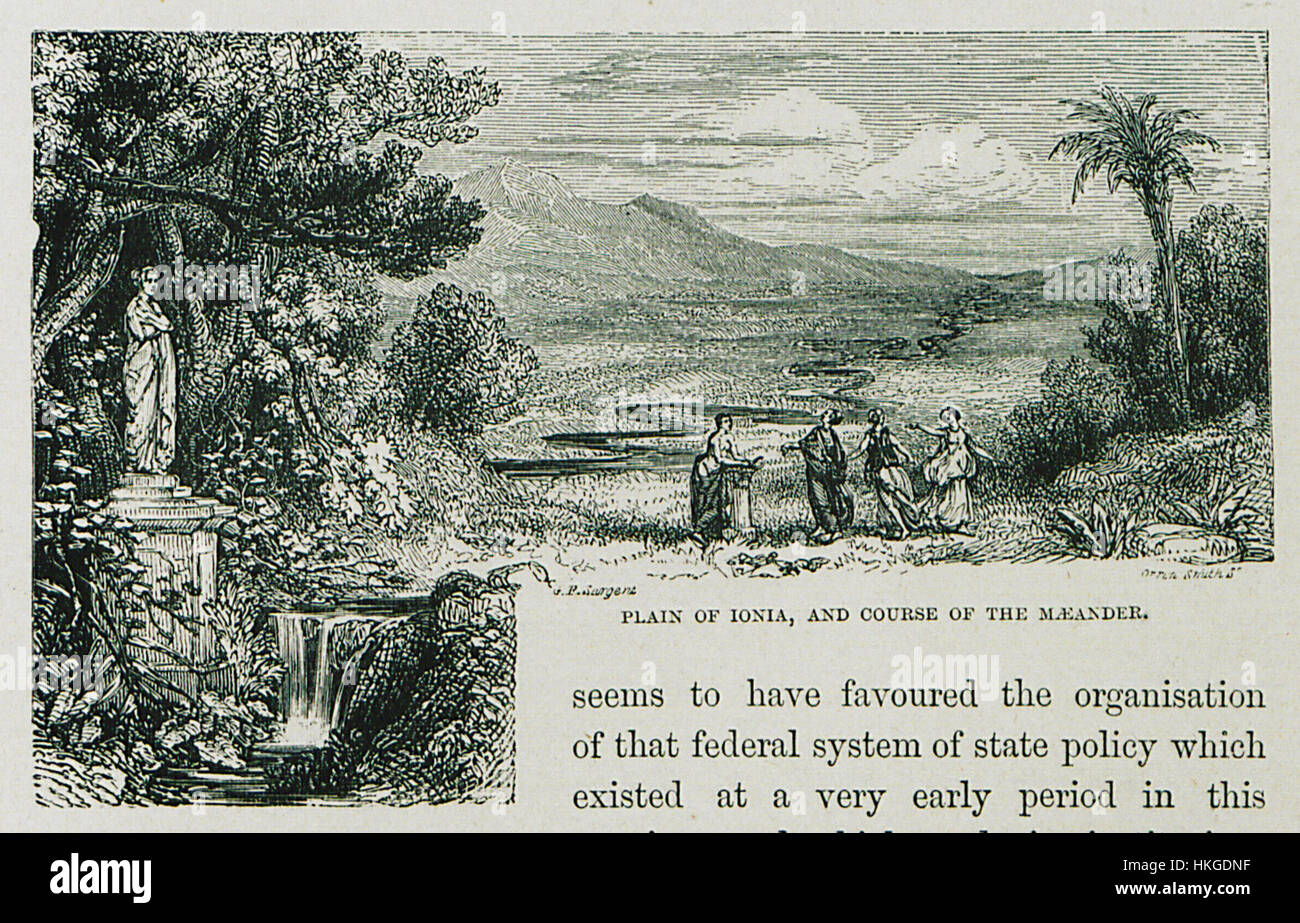 'Plains of Ionia and Course of the Meander' by Christopher Wordsworth ...
