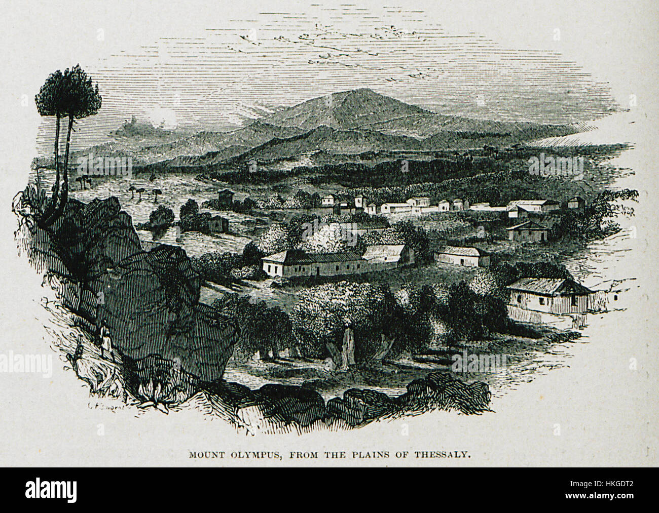 This 1882 painting by Christopher Wordsworth depicts the iconic Mount ...