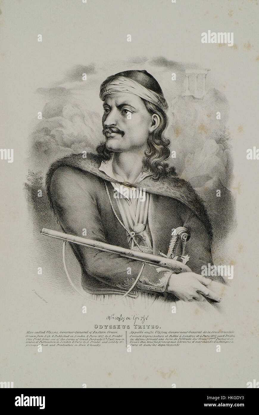 This 1832 painting, 'Odysseus Tritzo' (also called Ulysses), depicts ...