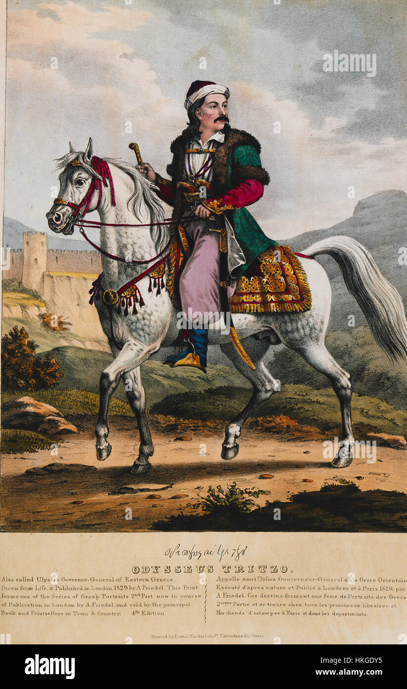A historical artwork depicting Odysseus (Ulysses), also known as the ...