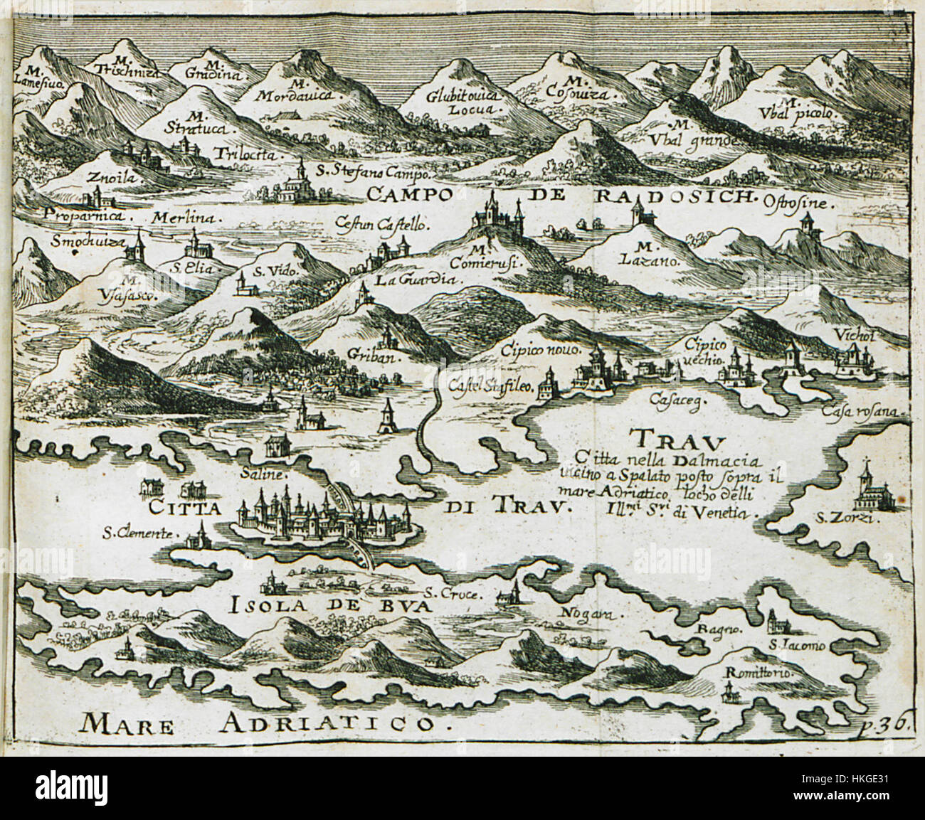 Map of split hi-res stock photography and images - Alamy