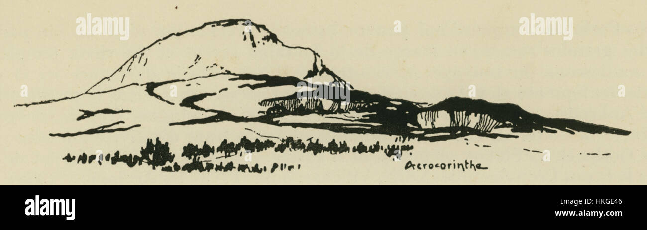 *Acrocorinthe Perilla Francesco*, painted in 1929, captures a sweeping ...