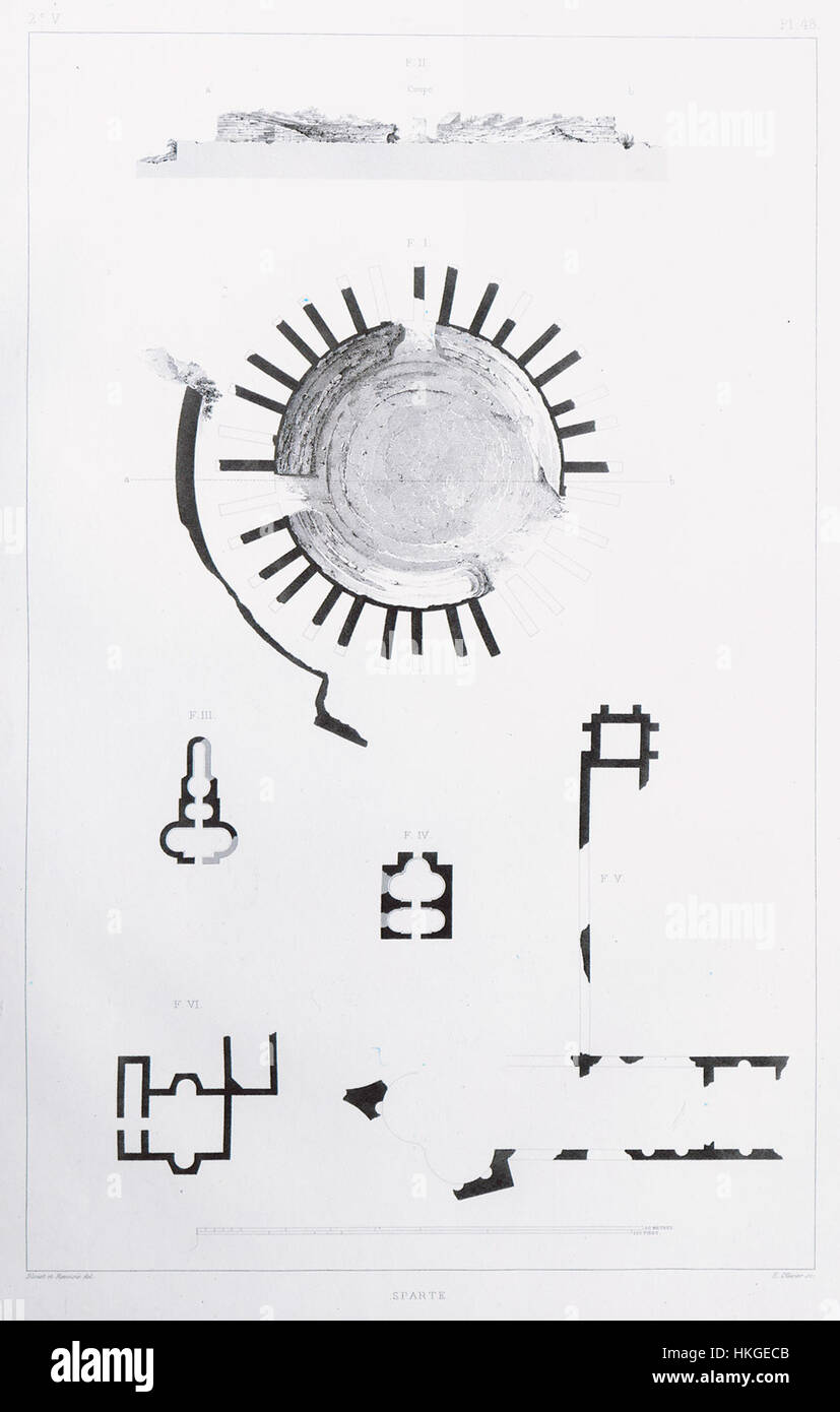 A painting by Blouet Guillaume Abel from 1831, showcasing the ...