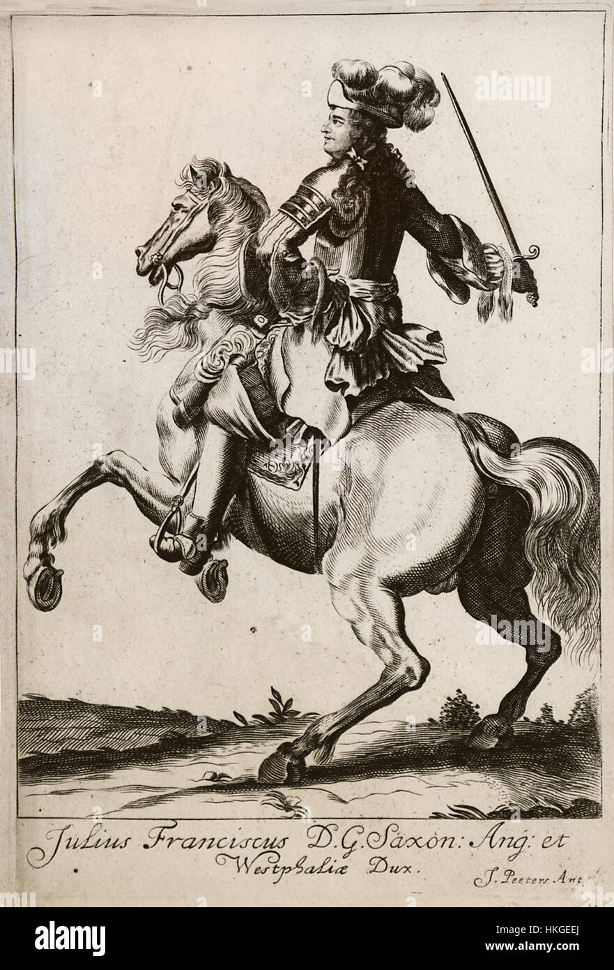 The portrait of Julius Franciscus, Duke of Saxony, Angria, and ...