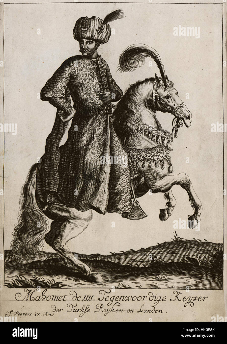 This 1686 portrait of Sultan Mehmed IV of the Ottoman Empire by Jacob ...