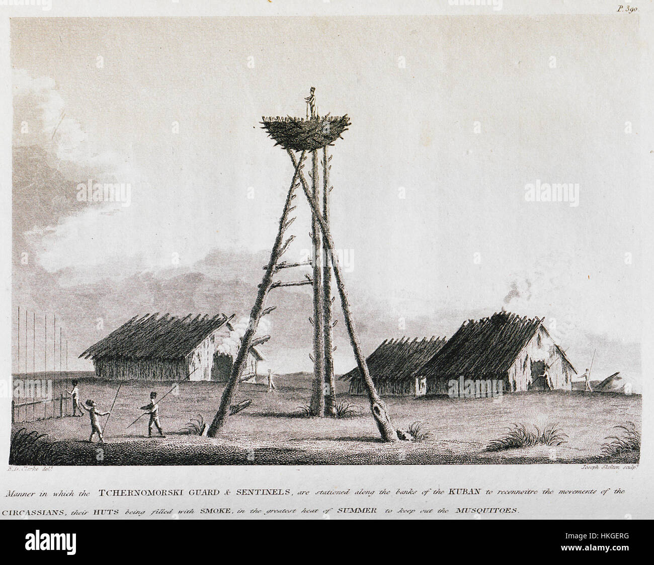 Manner in which the Tscernomorski Guard and Sentinels are stationed ...