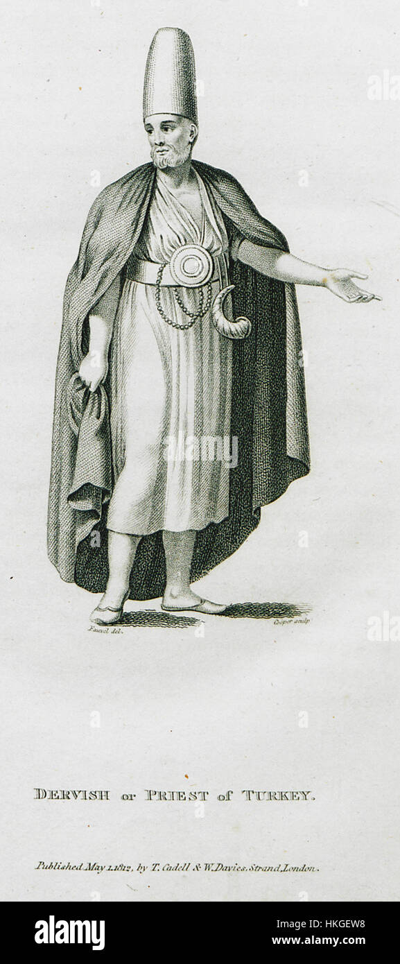 A painting by Edward Daniel Clarke from 1824 depicting a Turkish ...