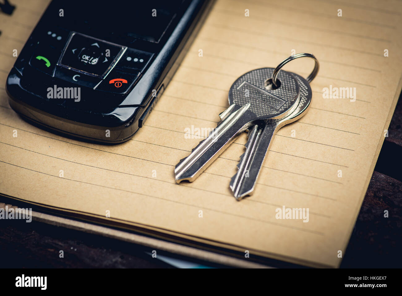 Two keys hi-res stock photography and images - Alamy