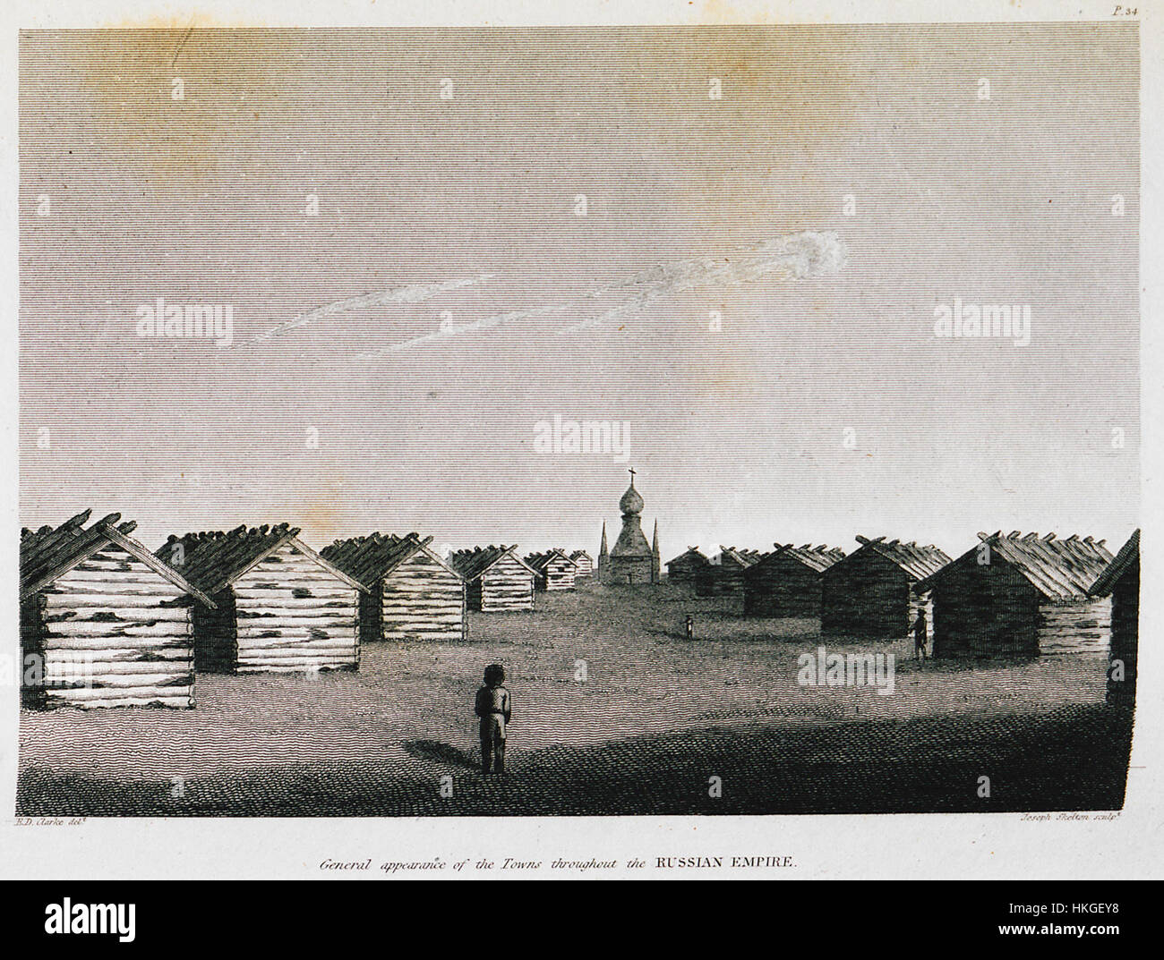 Edward Daniel Clarke’s 1810 depiction of Russian towns offers a glimpse ...