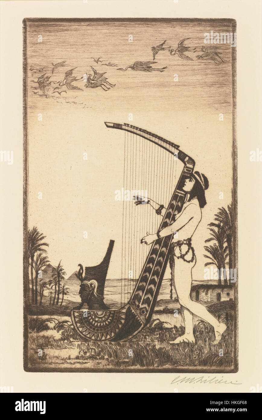 This painting of David the harpist depicts the biblical king in a ...