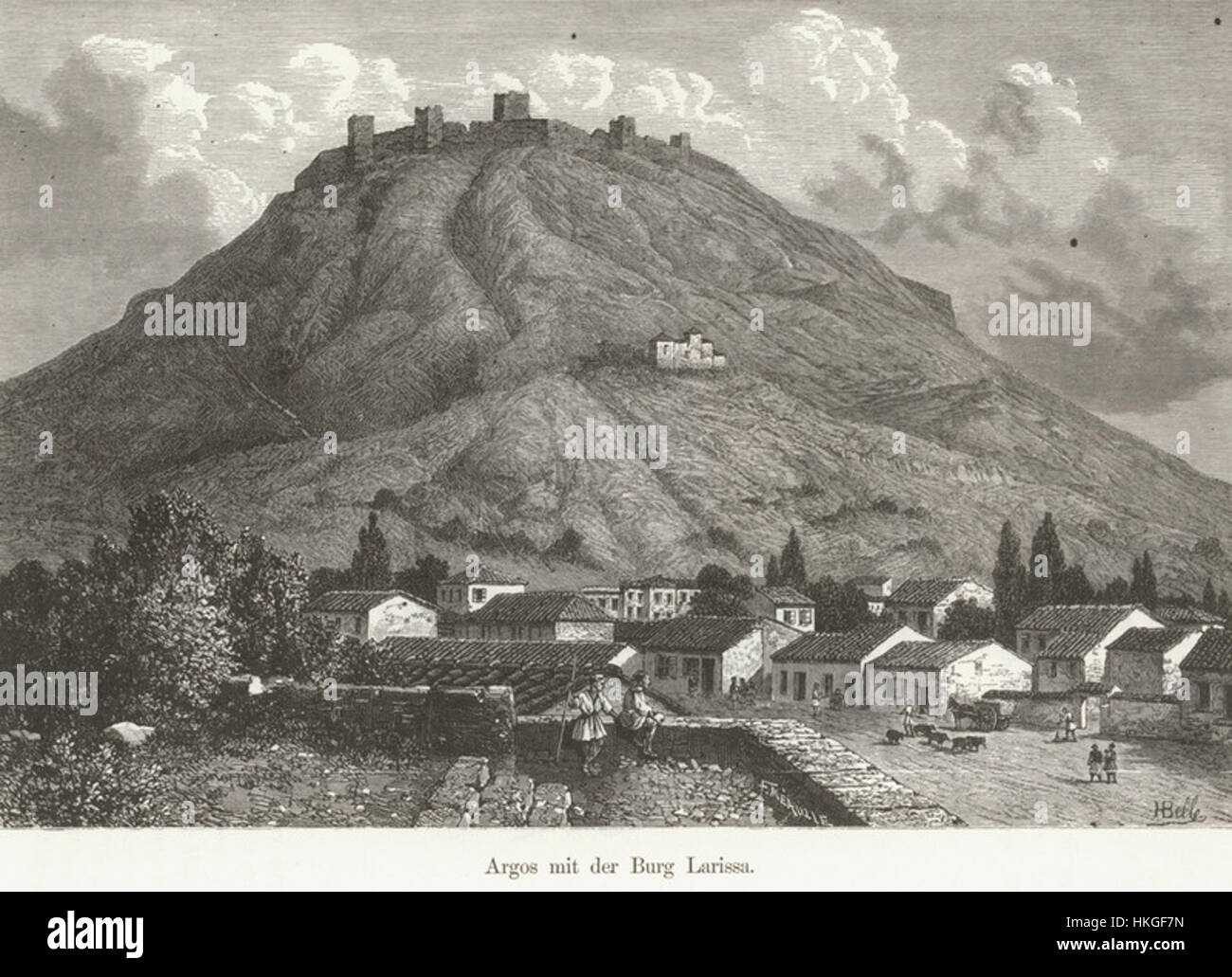 This 1887 painting by Amand (Freiherr von) Schweiger Lerchenfeld shows ...
