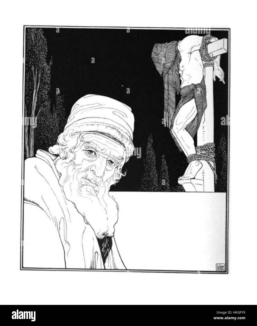 This painting by Lilien depicts the biblical story of Mordechai and ...