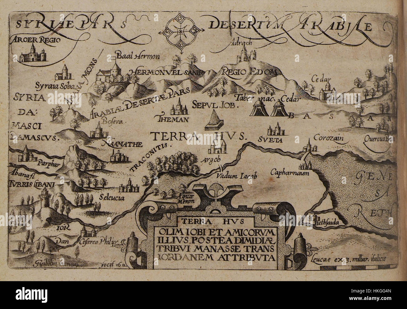 This 1619 artwork by Johannes Van Cootwijck depicts a biblical scene ...