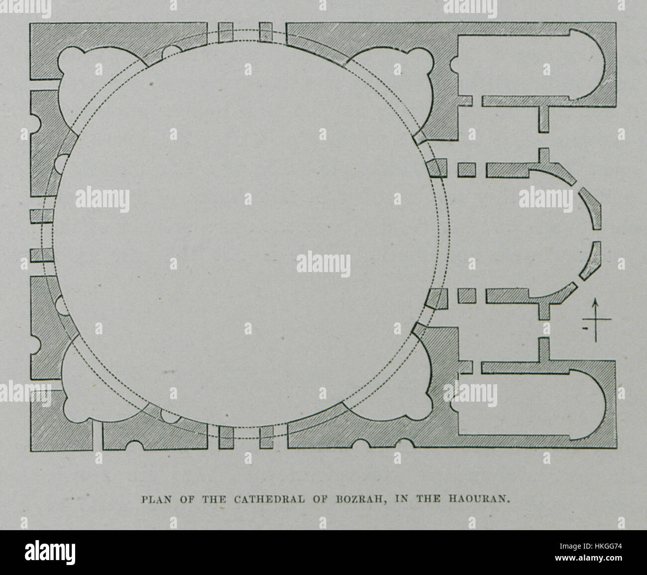 The 1864 plan by Charles Texier showcases the architectural layout of ...