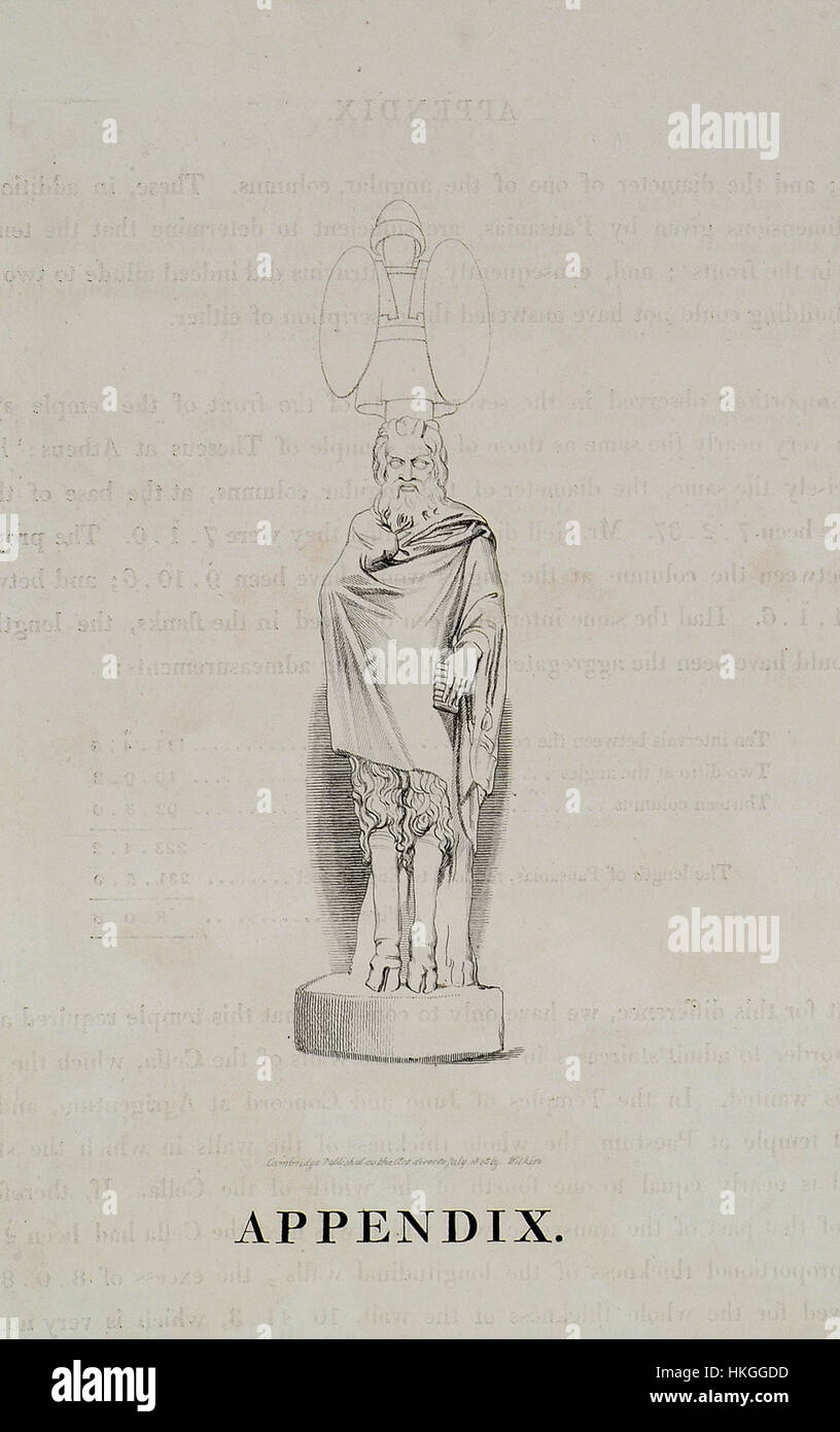 The 'Statue of Pan' by William Wilkins, created in 1807, captures the ...