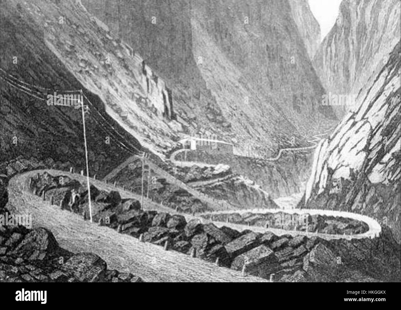 19th century swiss infrastructure hi-res stock photography and images ...