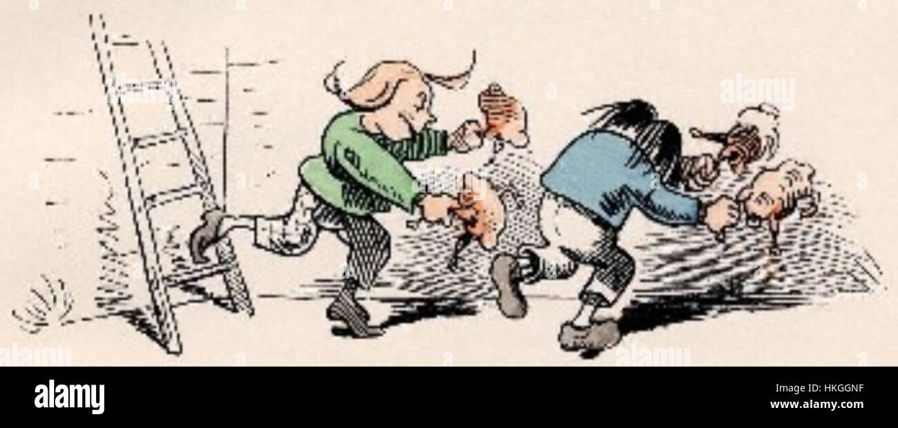 ‘Max und Moritz’ is a famous German illustrated story by Wilhelm Busch ...