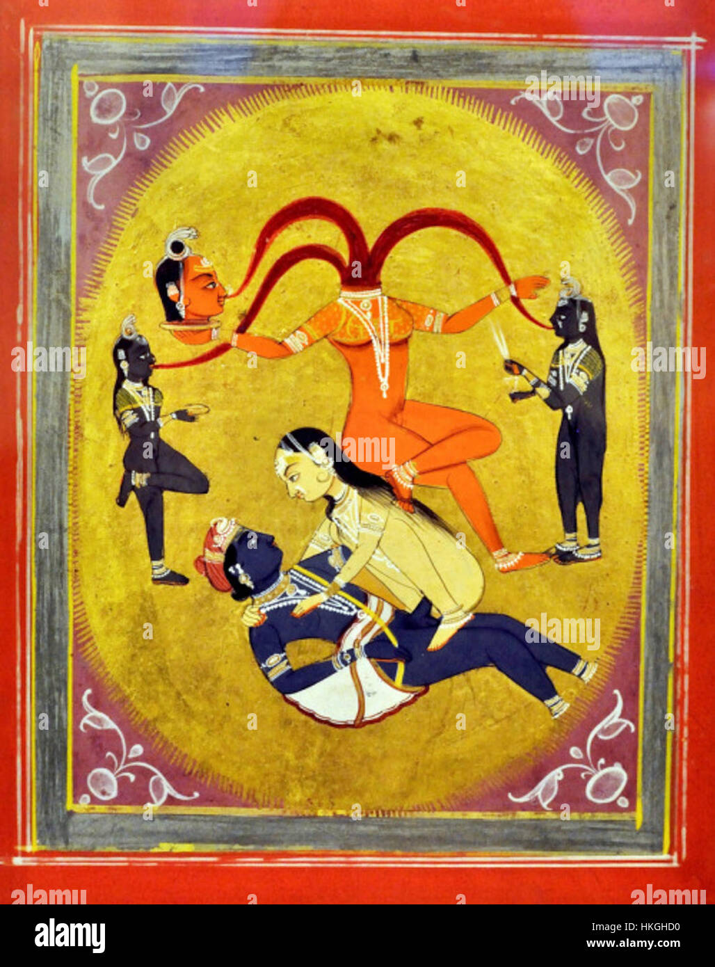 'Chinnamasta Jaipur' portrays the Hindu goddess Chinnamasta in a ...