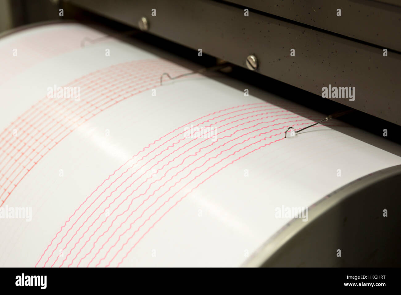 Seismograph paper hi-res stock photography and images - Alamy
