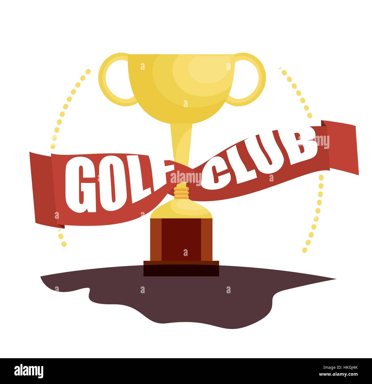 Golf Club Championship Trophy Vector High Resolution Stock Photography ...