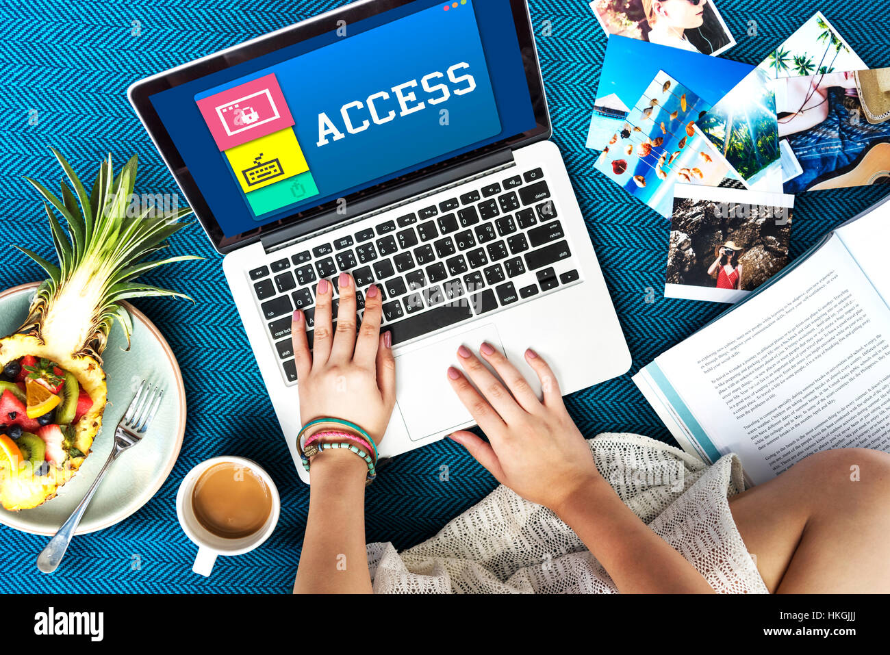 Access Connection Internet Technology Concept Stock Photo - Alamy