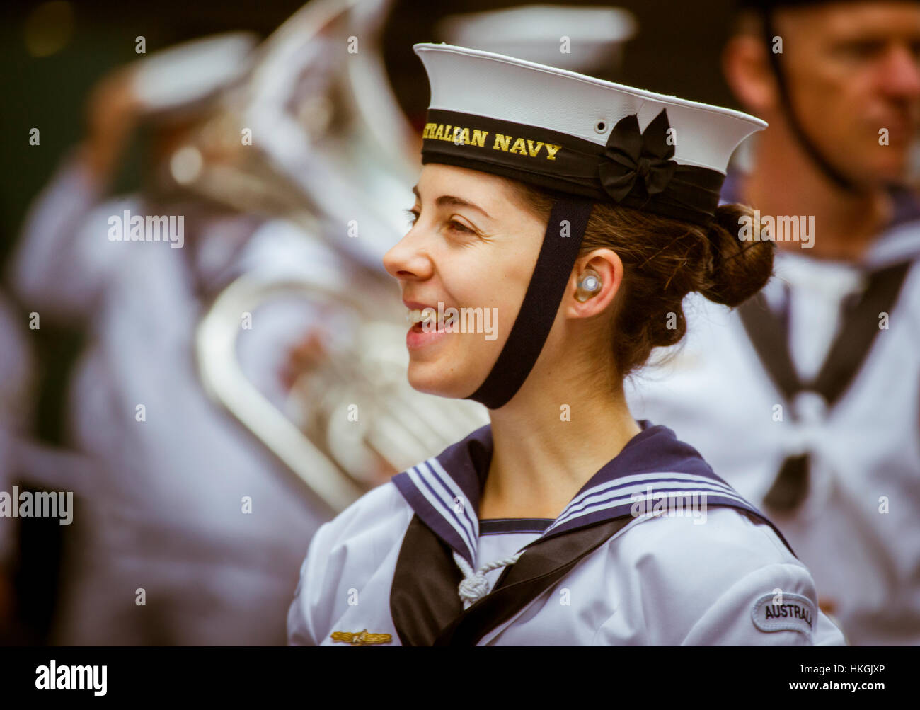 Australian navy uniform hi-res stock photography and images - Alamy