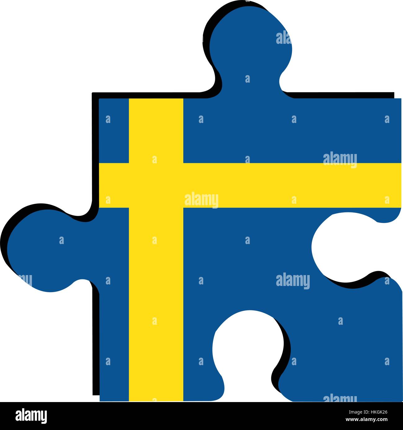 Swedish puzzle Stock Vector Images - Alamy