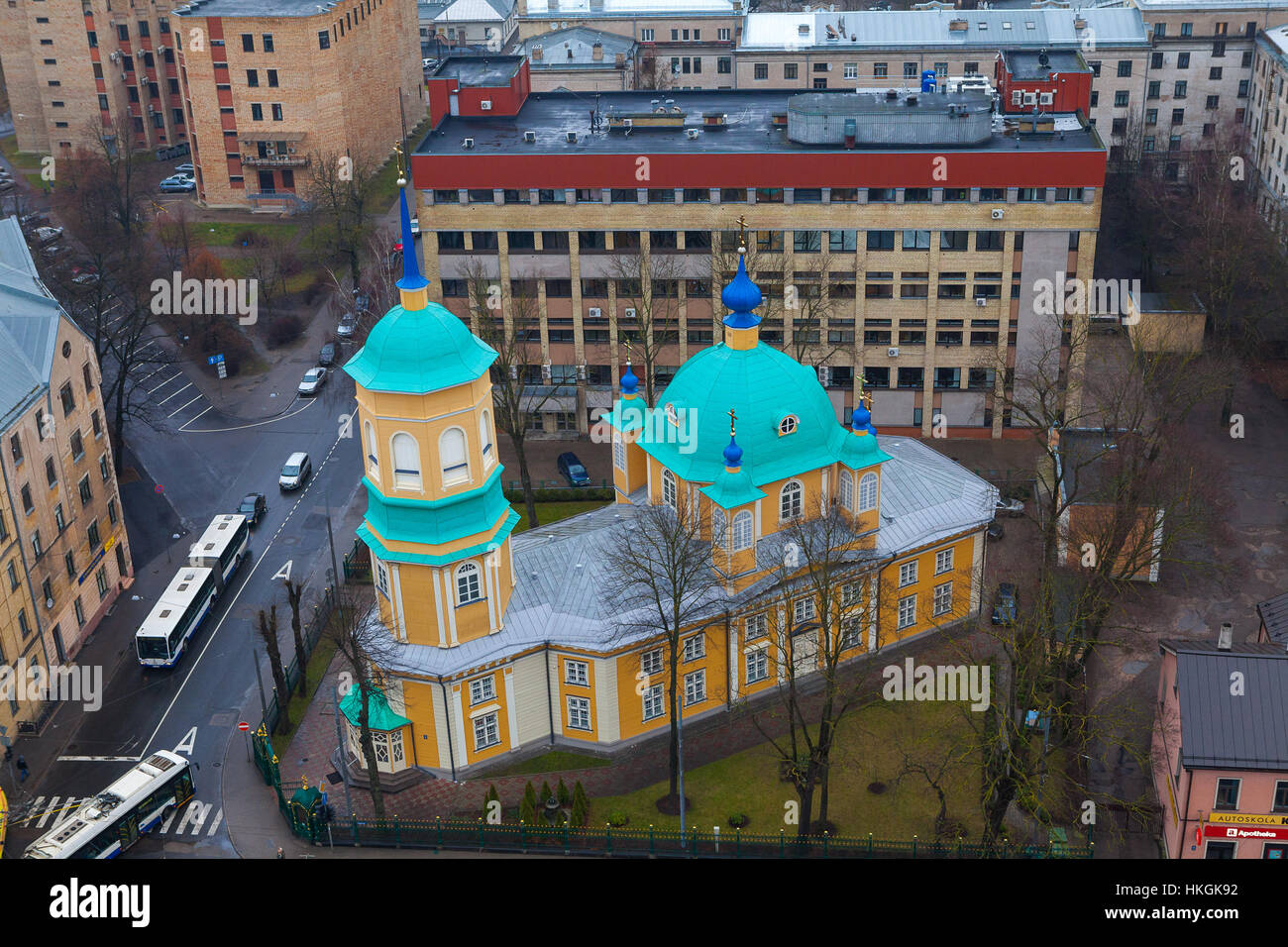 RIGA, LATVIA - 25 DEC 2015. Annunciation of Our Most Holy Lady or St ...