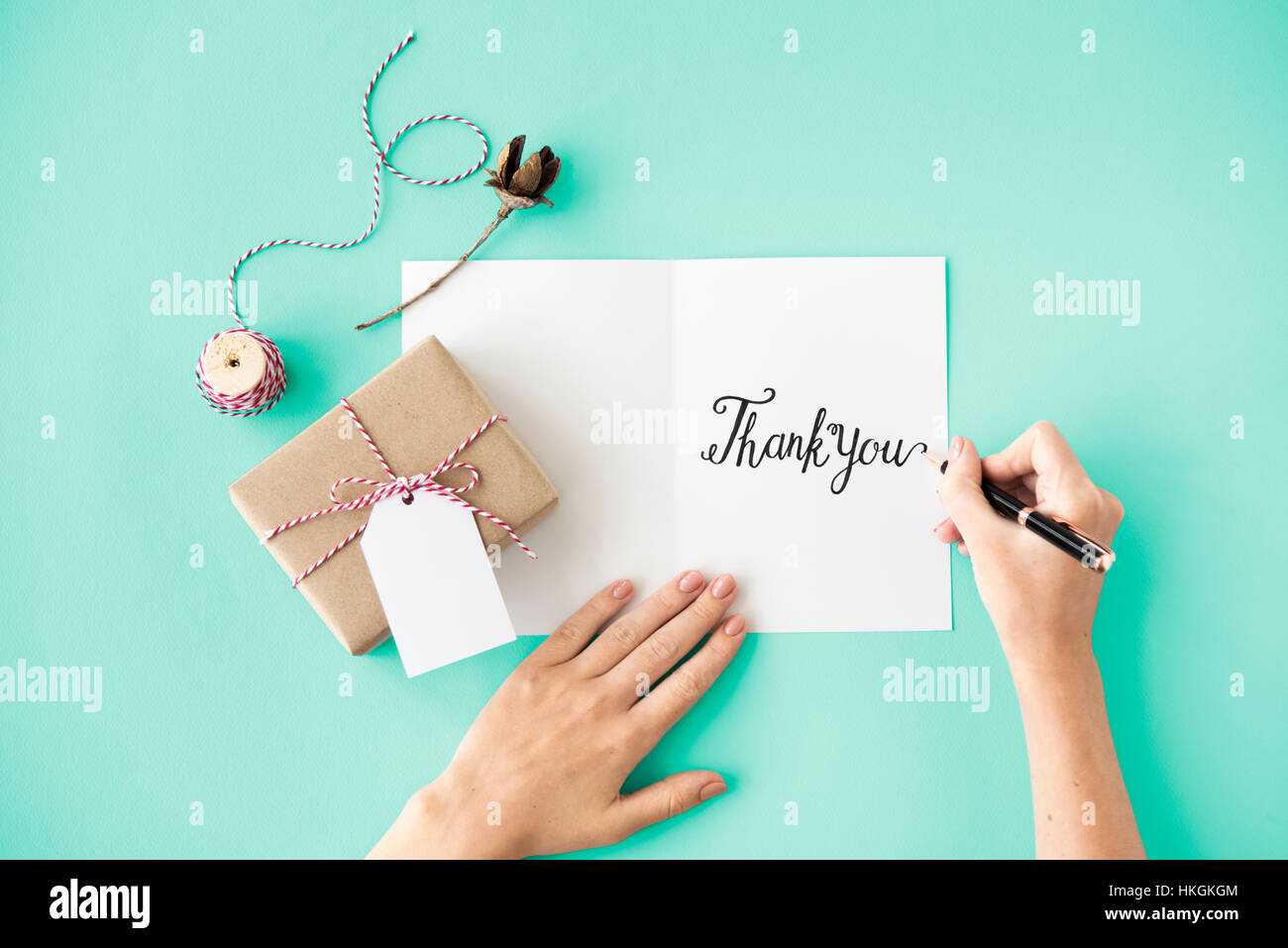 Gracias thank you card hi-res stock photography and images - Alamy