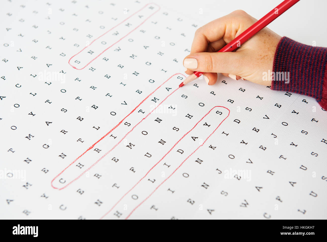 Find Search Words Game Concept Stock Photo Alamy