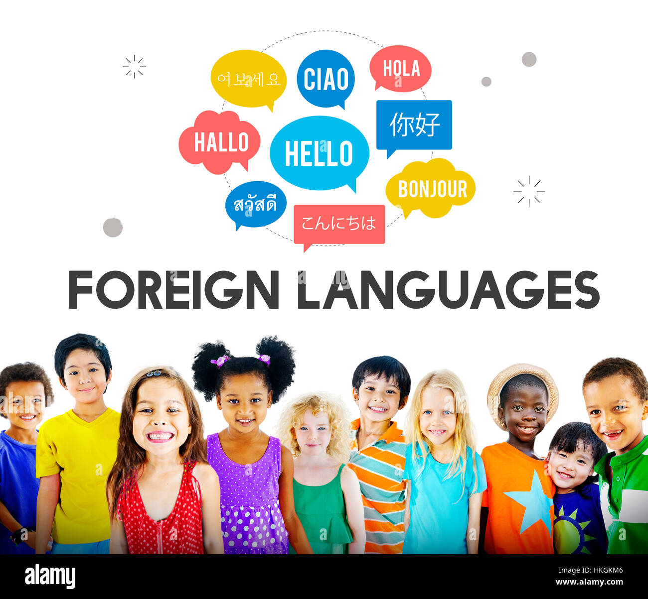 Foreign language concept word cloud hi-res stock photography and images ...