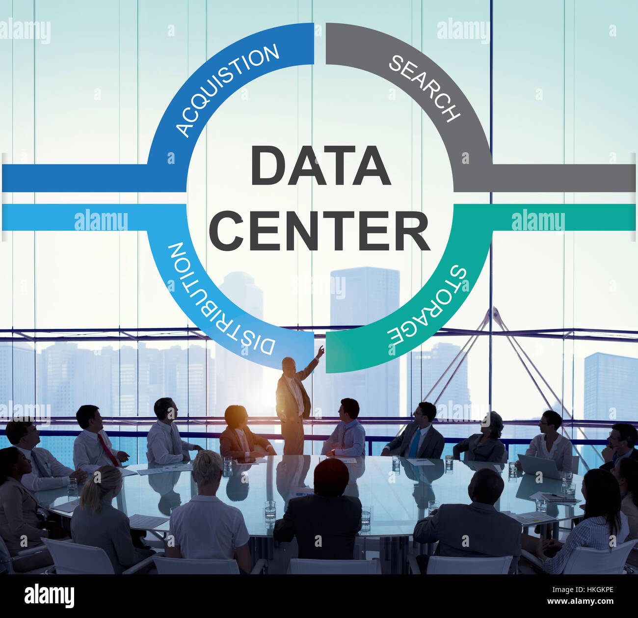 Data Information Protection Center Concept Stock Photo - Alamy