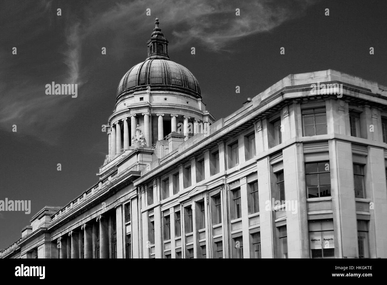 The Council House building, Nottingham city, Nottinghamshire England ...