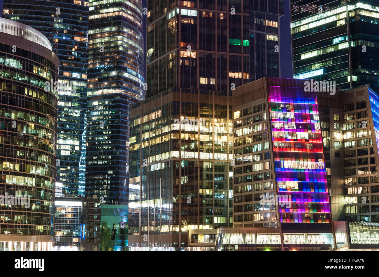 Moscow embankment office building hi-res stock photography and images ...