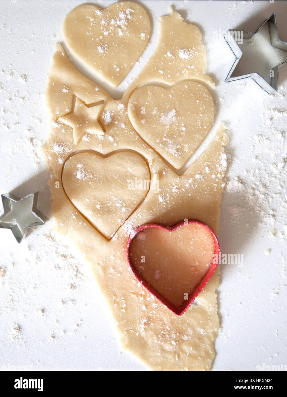 Love heart cutters hi-res stock photography and images - Alamy