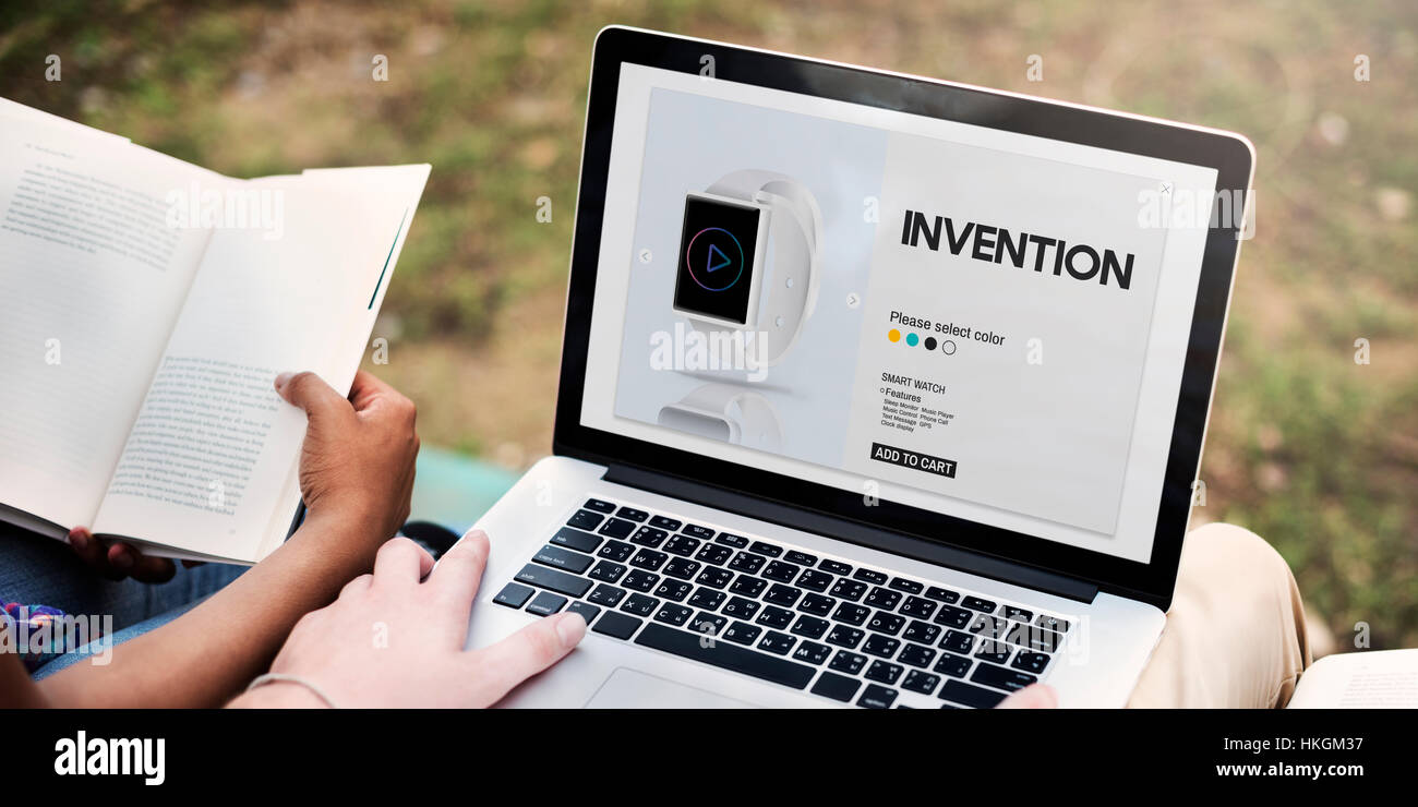 Gadget Invention Technology Innovation Digital Concept Stock Photo - Alamy