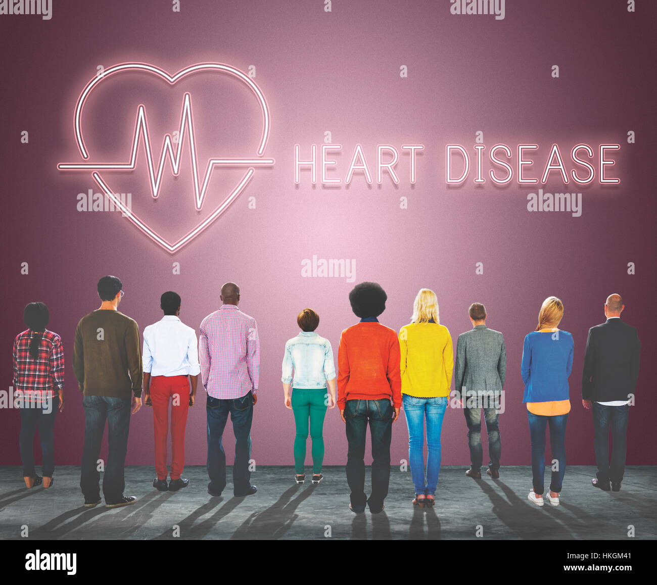 Cardiac Cardiovascular Disease Heart Graphic Concept Stock Photo - Alamy