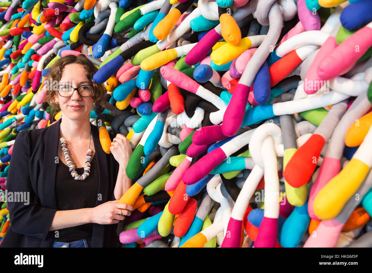 Knot (untied) by Anna Ray (pictured). Entangled: Threads & Making ...