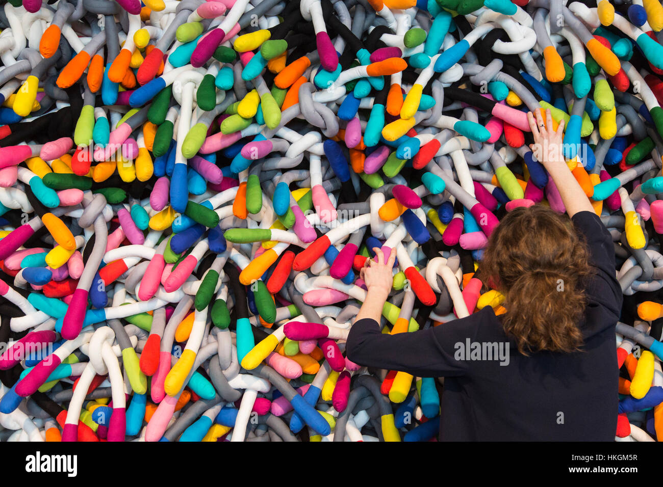 Knot (untied) by Anna Ray (pictured). Entangled: Threads & Making ...