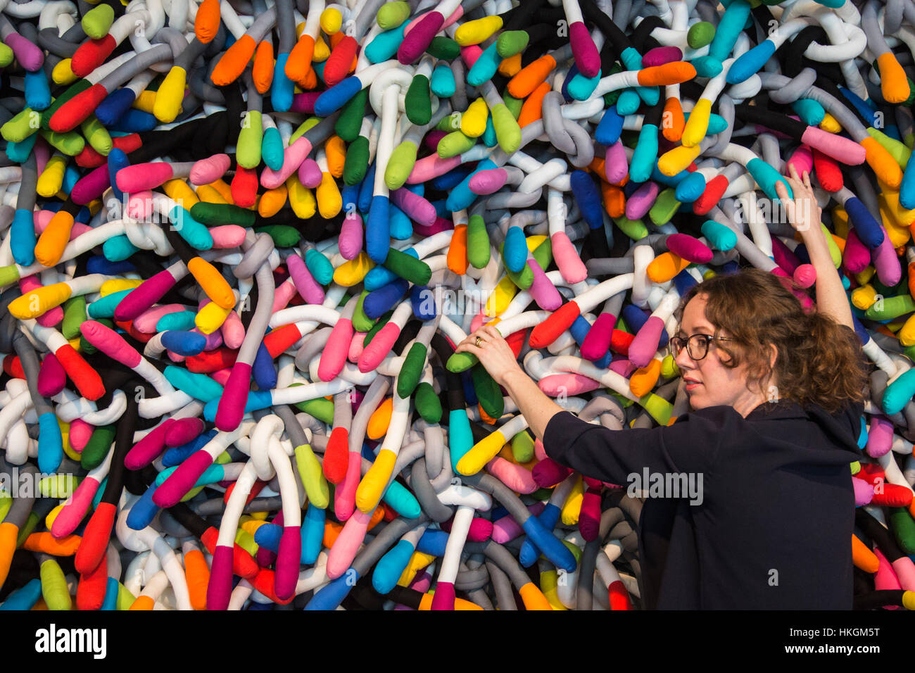 Knot (untied) by Anna Ray (pictured). Entangled: Threads & Making ...